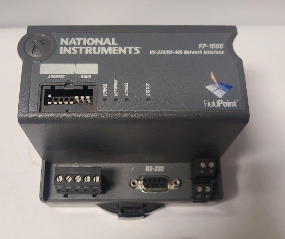 National Instruments FP-1000 RS-232/RS-485 Network Interface 184120F-0