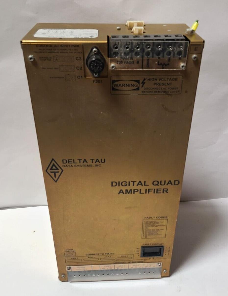 DELTA TAU 500-602645-104 QUAD AMP 4 AXIS DIGITAL AMPLIFIER
