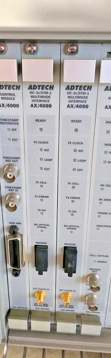 Spirent ADTECH ATM AX/4000 OC-3c/STM-1 Multi Mode Interface Module