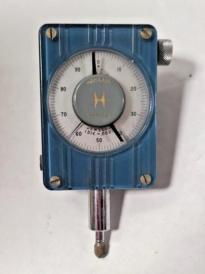Hamilton Kwik Chek Gauge Gage Dial Test Indicator .0001” Machinist Too