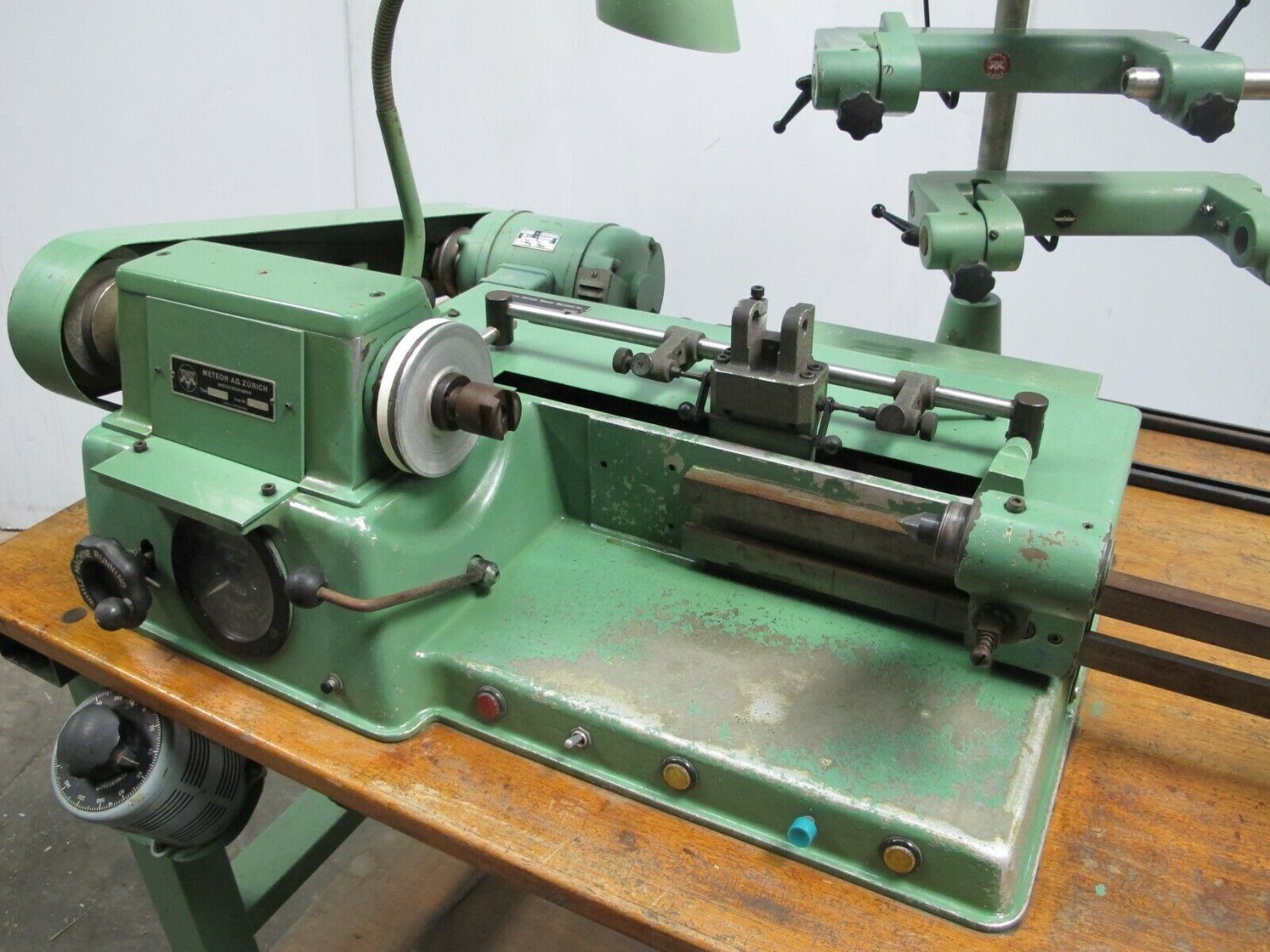 Meteor ME-301 coil winding machine Vintage Coil Winder Made In Switzer