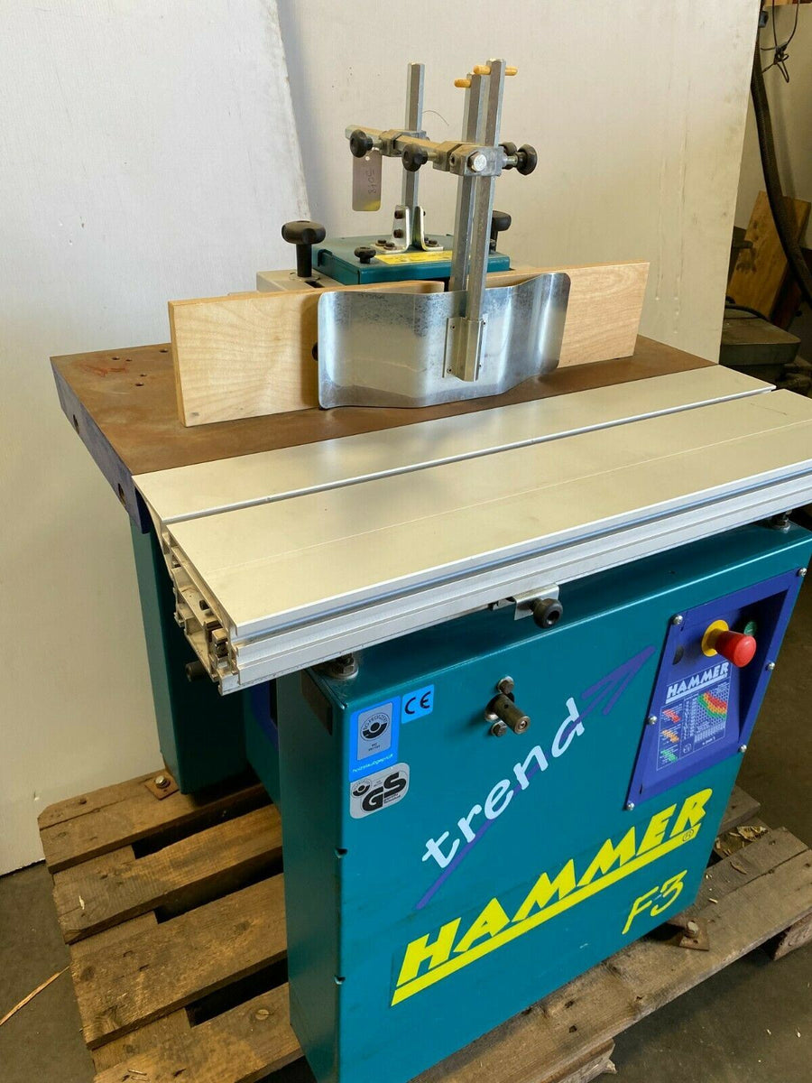 Hammer F3 Wood Shaper Sliding Table Spindle Modular New