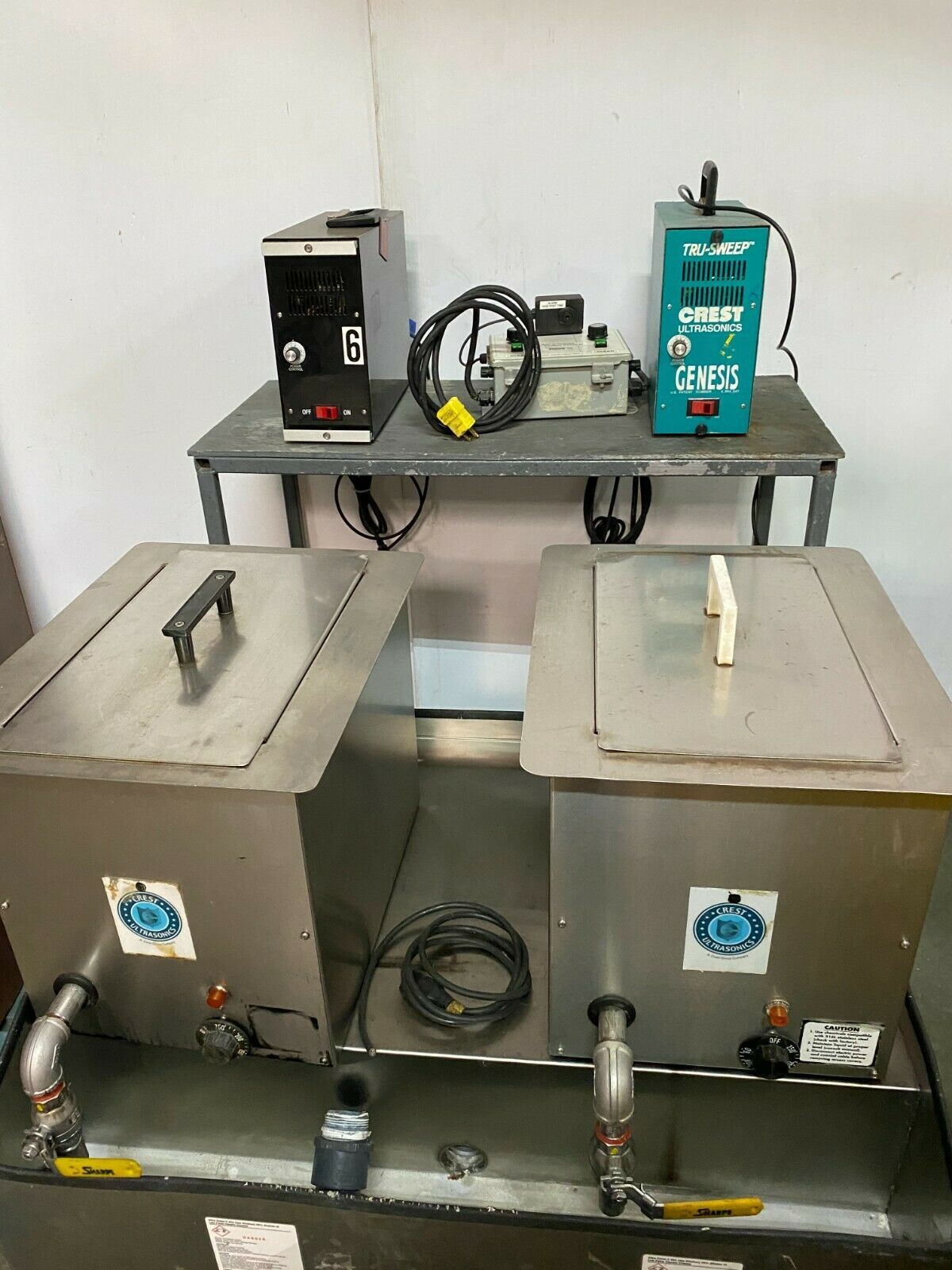 Crest Ultrasonic Cleaner Model 4HT-1014-6 Genesis Ultrasonic Generator