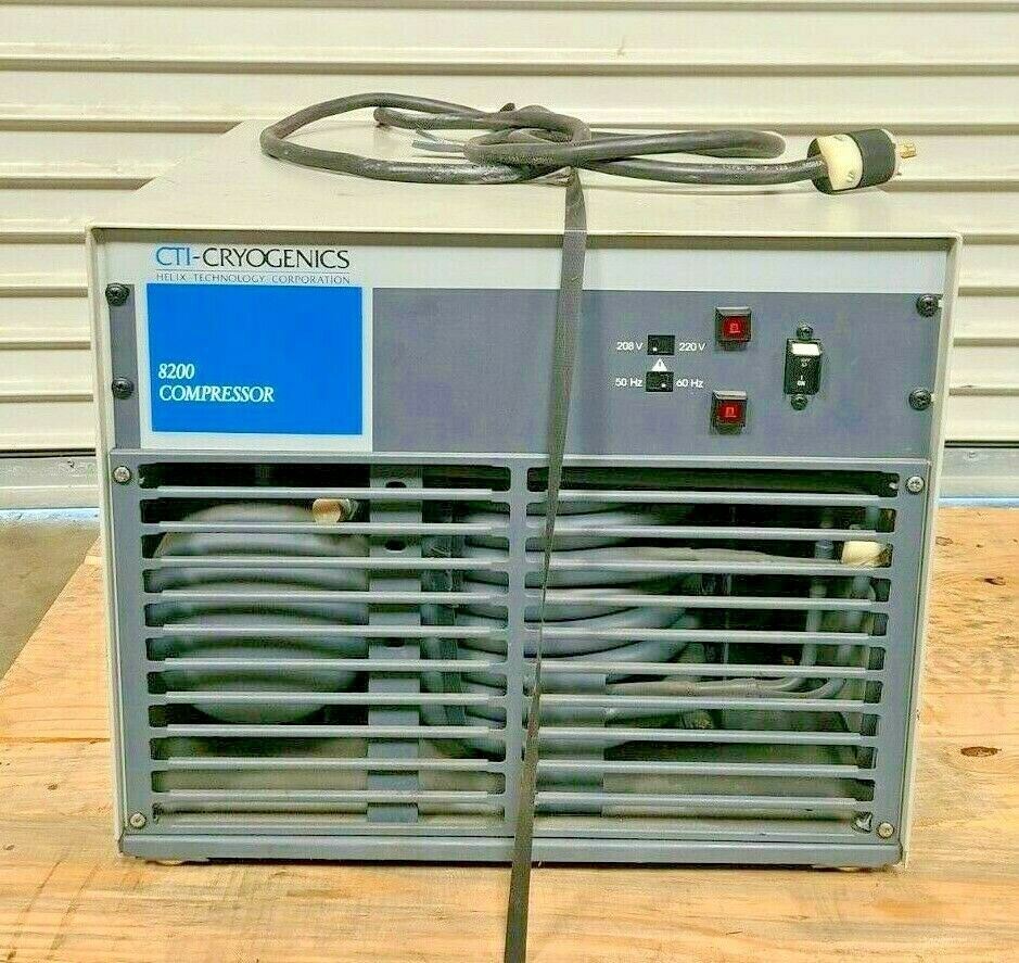 CTI Cryogenics 8200 Compressor 8032550G002 Cryogenic Vacuum Equipment
