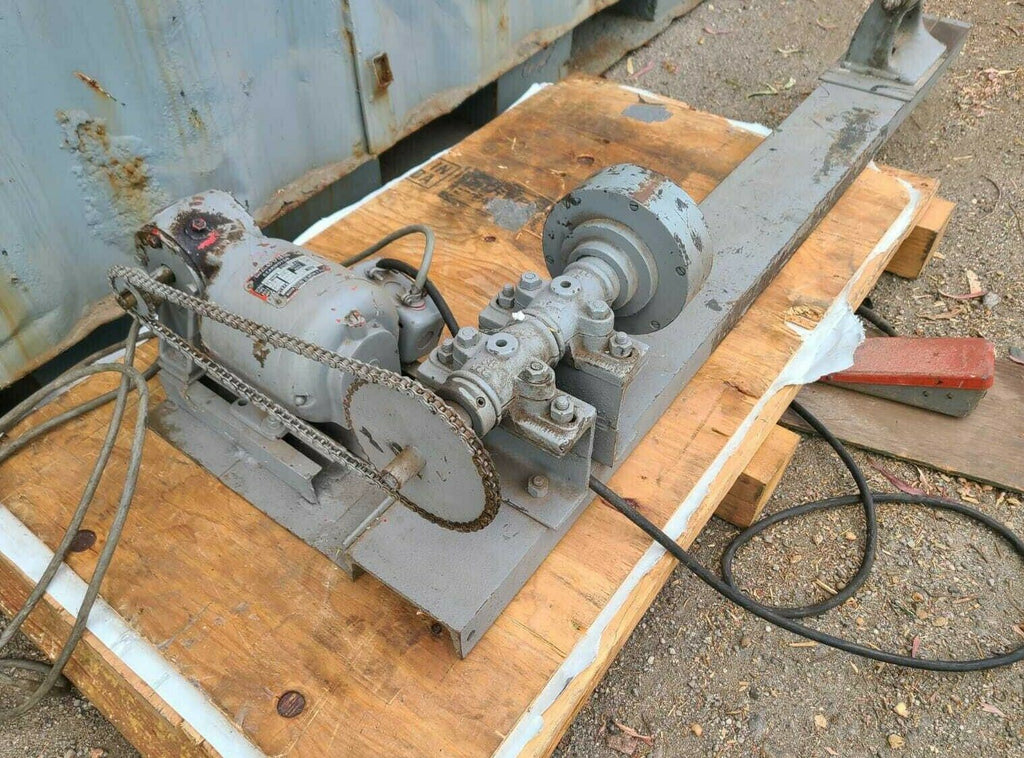 Custom Made Lathe 10 x 32 Single Phase Master Gear Motor 6" Chuck Meta