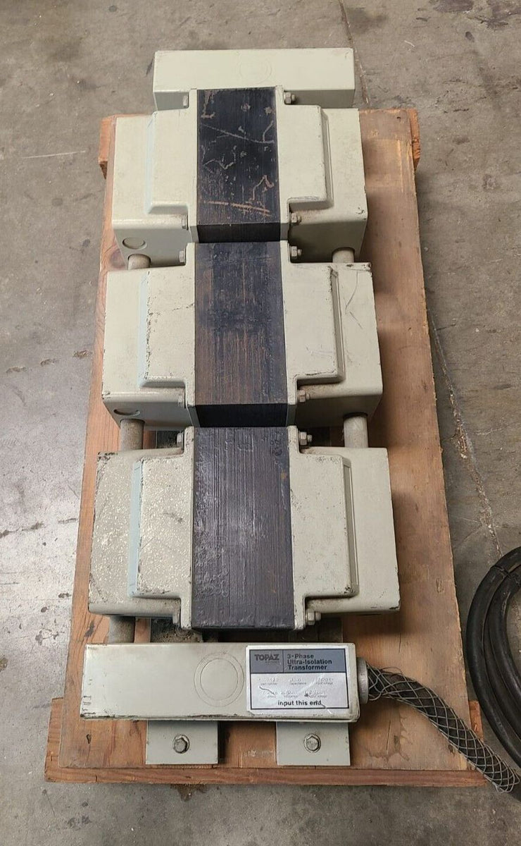 Topaz Ultra Isolator Transformer 3 Phase 7.5 KVA 120/208Y