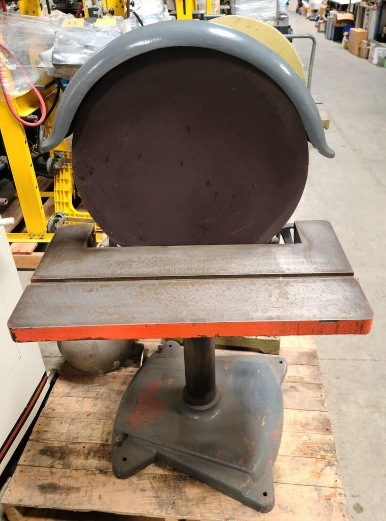 HDT Heavy Duty 20″ Disc Sander Grinder Model FOG-20 Elephant DS-20 Mot