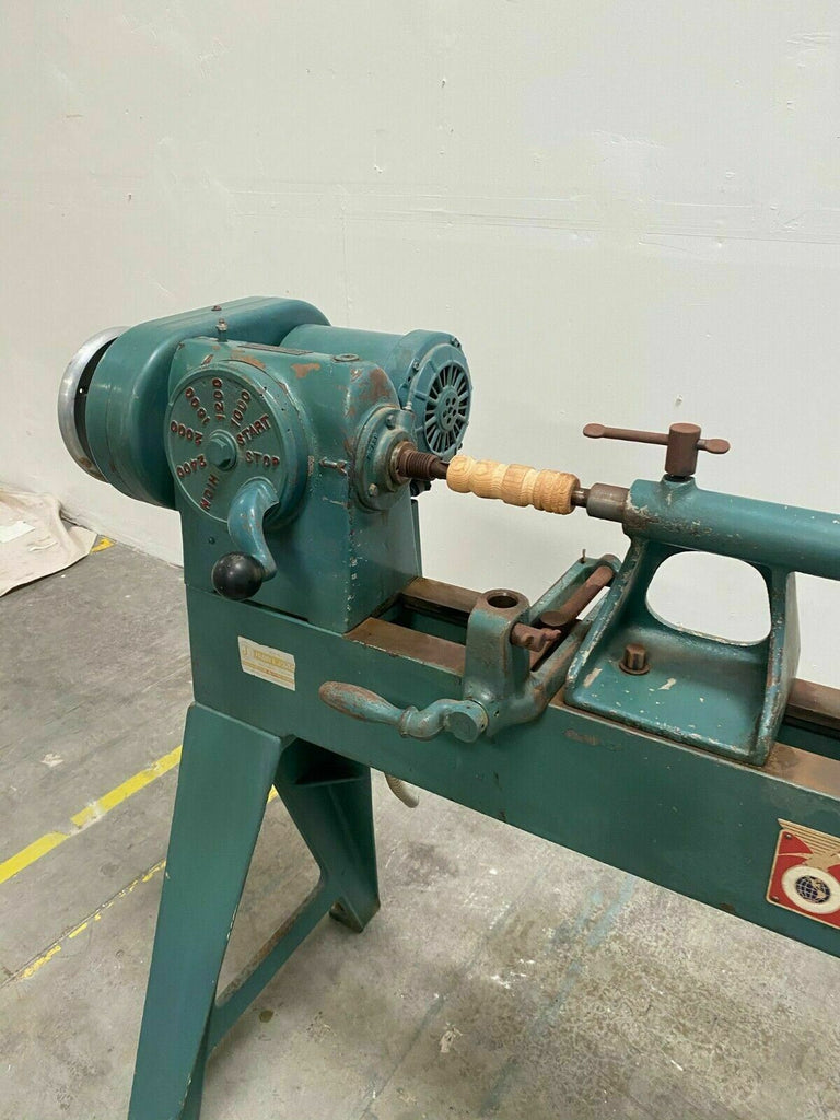 Original OLIVER Model 2159 Heavy Duty 14" Wood Lathe 1HP 3 Phase USA M