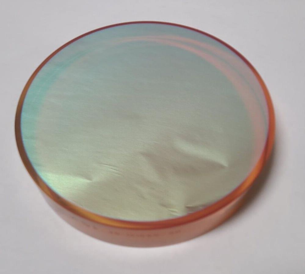 8" Optical Flat ZERODUR Concave Mirror Unknown Coating Very Nice 120"