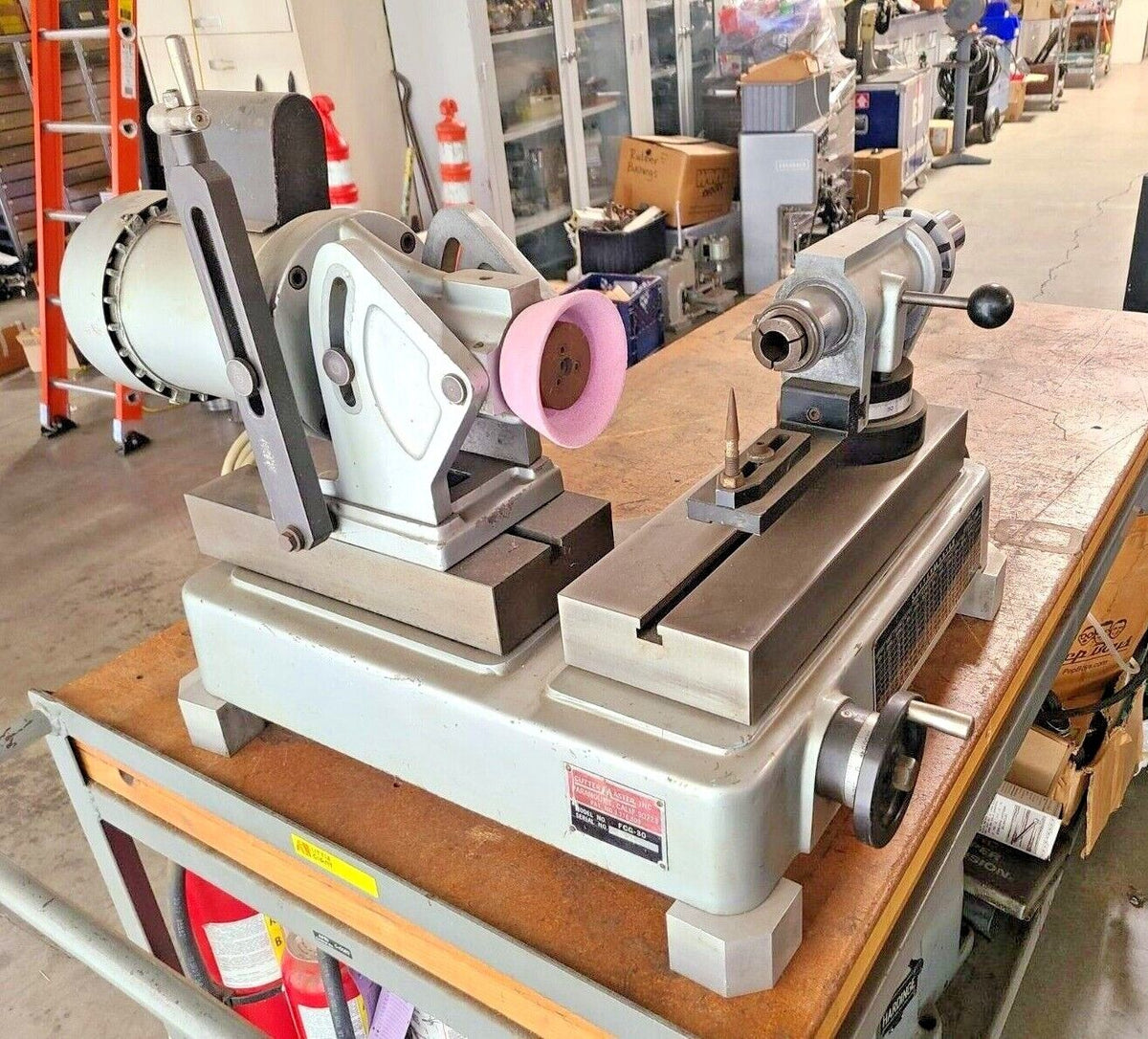Cutter Master FCG 30 Tool Grinder End Mill Sharpener 5C Collets Diamon