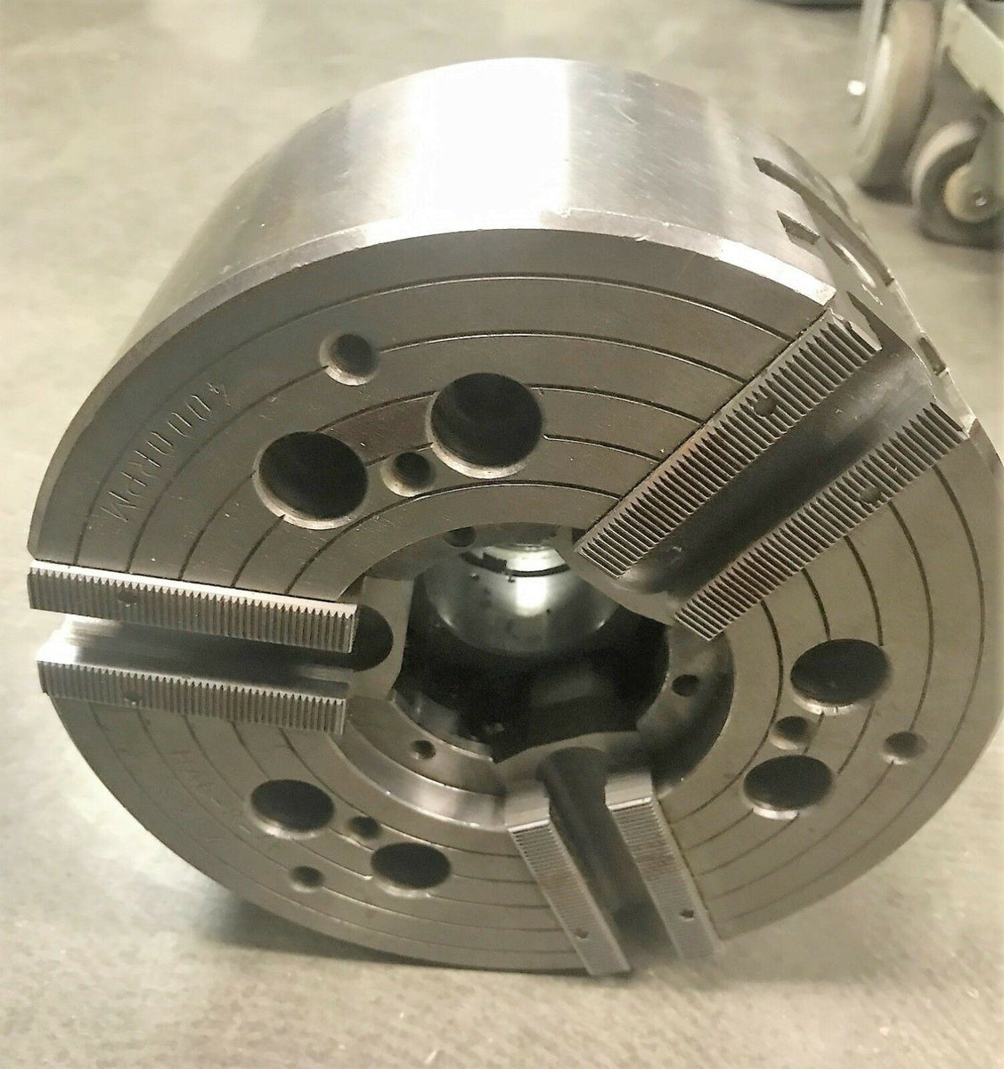 8" MMK HA6-8-46 Hydraulic CNC 3 Jaw Lathe Chuck