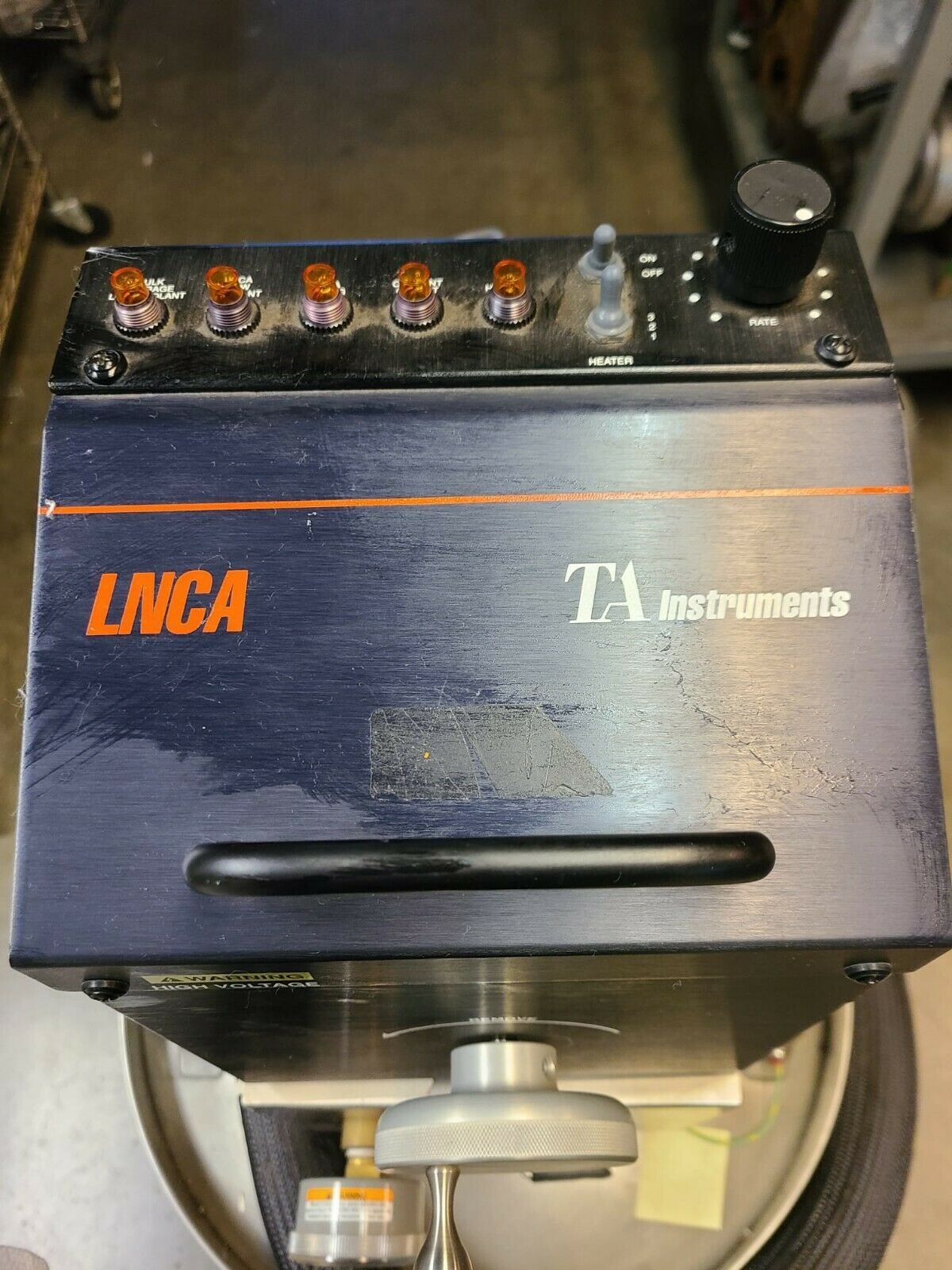 TA Instruments LNCA Liquid Nitrogen Cooling Cryofab CFL-50 Pressure Ve
