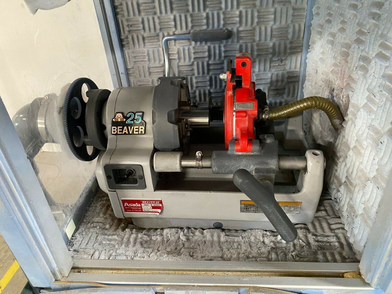 Asada Beaver 25 Automatic Pipe and Bolt Threading Machine Complete Sys