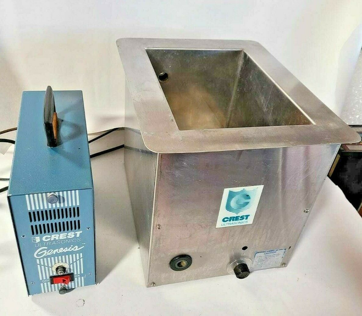 Crest Ultrasonics Cleaning System 4HT.1014.6.ST With GENESIS 4G-500-6