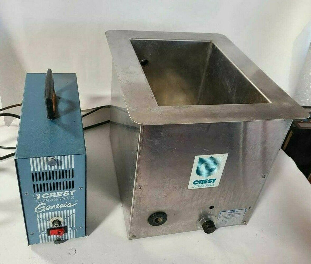 Crest Ultrasonics Cleaning System 4HT.1014.6.ST With GENESIS 4G-500-6