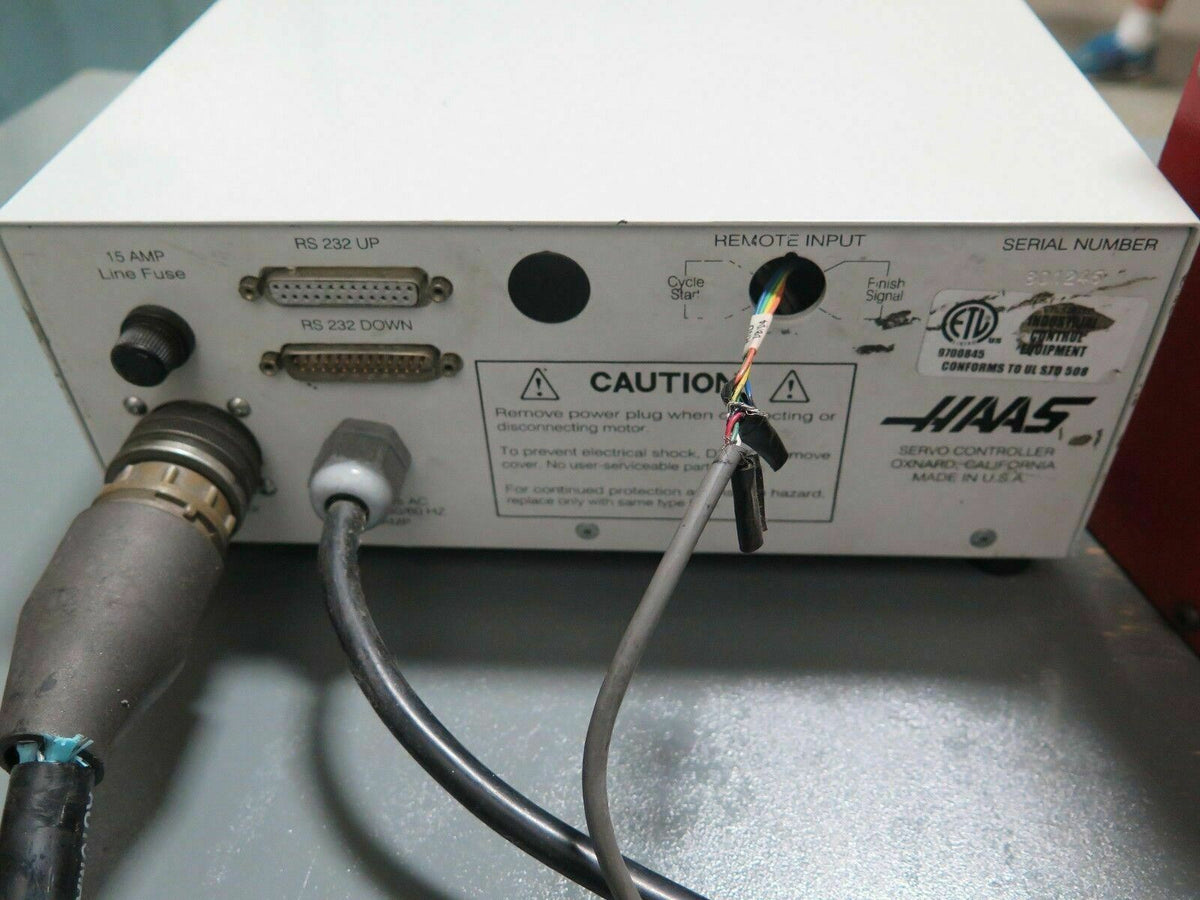 Haas 17 PIN Servo Controller Unit for 4th Axis CNC Rotary Table Indexe