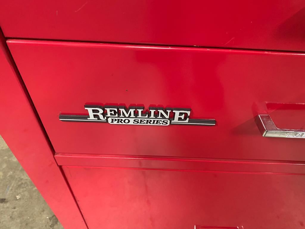 Remline Pro Drawers Rolling Cart Cabinet Tool Box Chest Very Nice on W