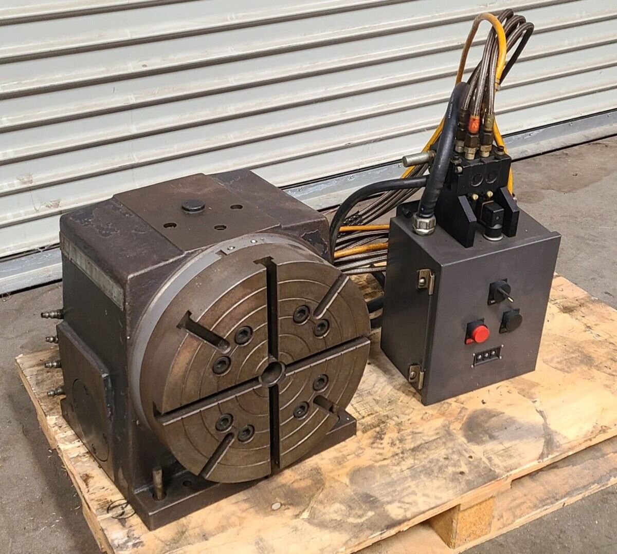 12" Rotary Table SMW Pneumatic Indexer PT 315 mm For Milling Machine L