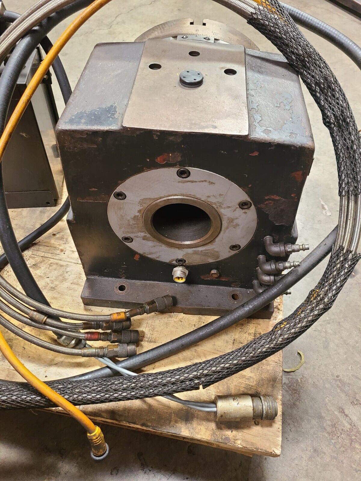 12" Rotary Table SMW Pneumatic Indexer PT 315 mm For Milling Machine L