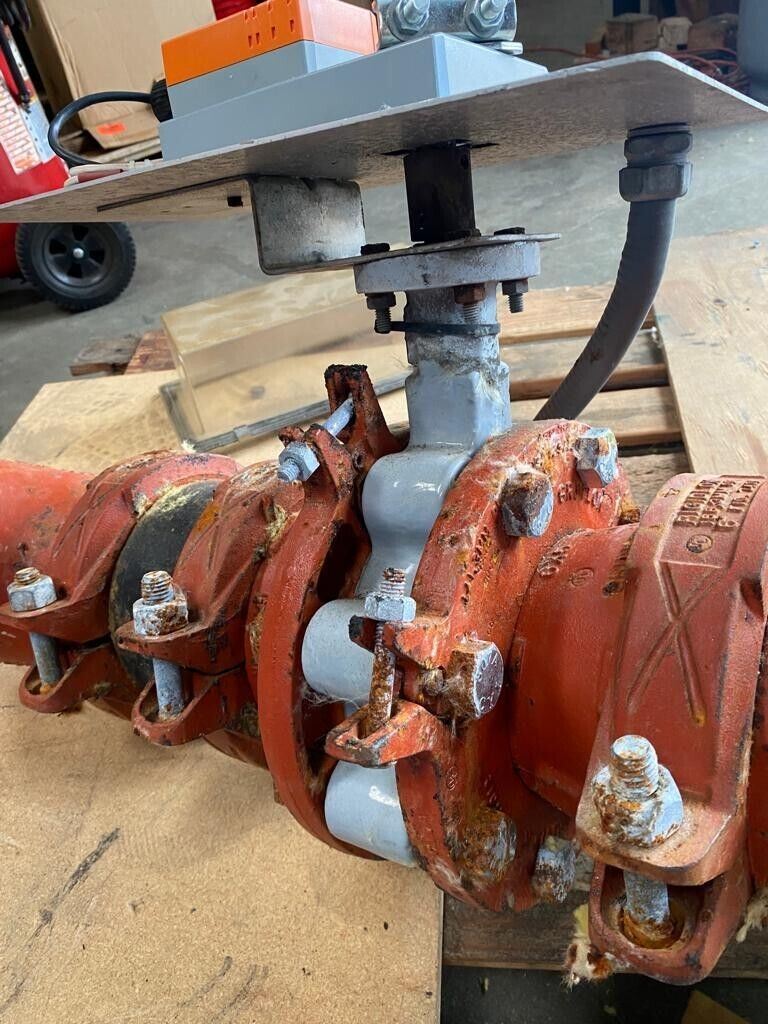 GRUVLOCK 7050 Grooved End Ball Valve 6" Ball Stem Nace gruvlok Anvil