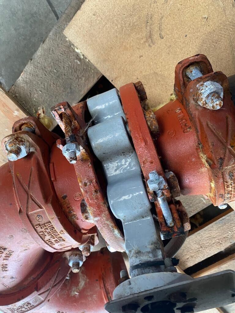 GRUVLOCK 7050 Grooved End Ball Valve 6" Ball Stem Nace gruvlok Anvil