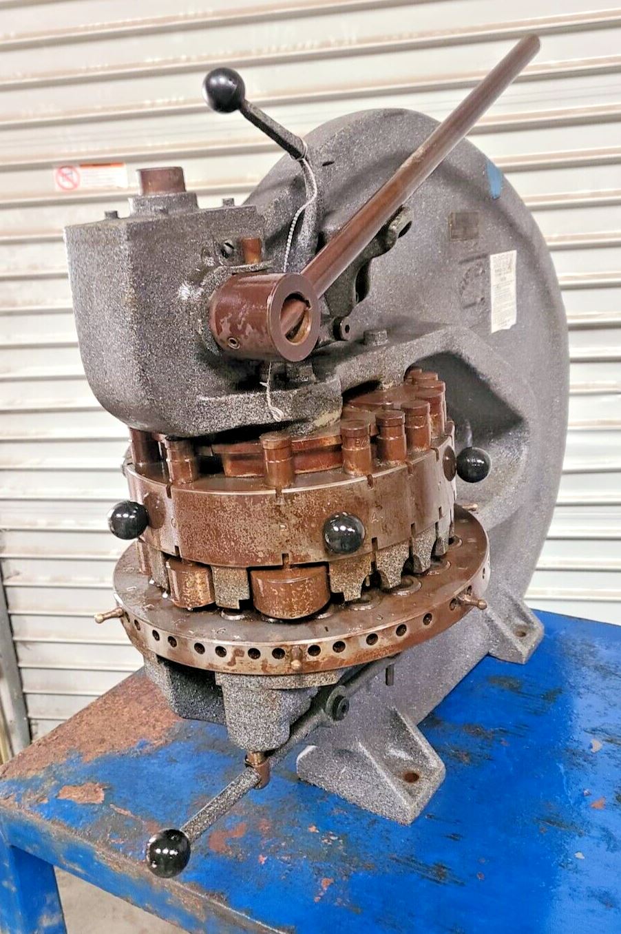 ROTEX MANUAL TURRET Punch Press 18-A 18 STATIONS