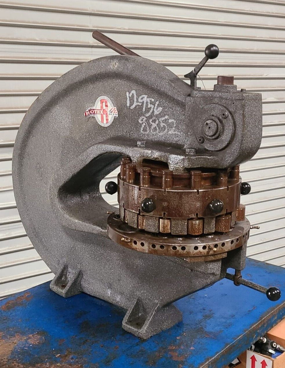 ROTEX MANUAL TURRET Punch Press 18-A 18 STATIONS