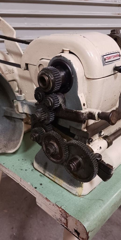 6 x 18 CRAFTSMAN ATLAS Bench Lathe with Threading Tooling 110 Volt Nic