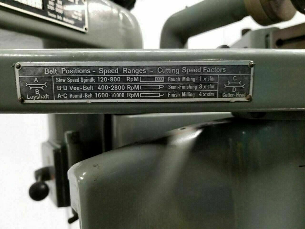 DECKEL Universal Pantograph Model KF1 Engraver Copy Mill Engraving Mac