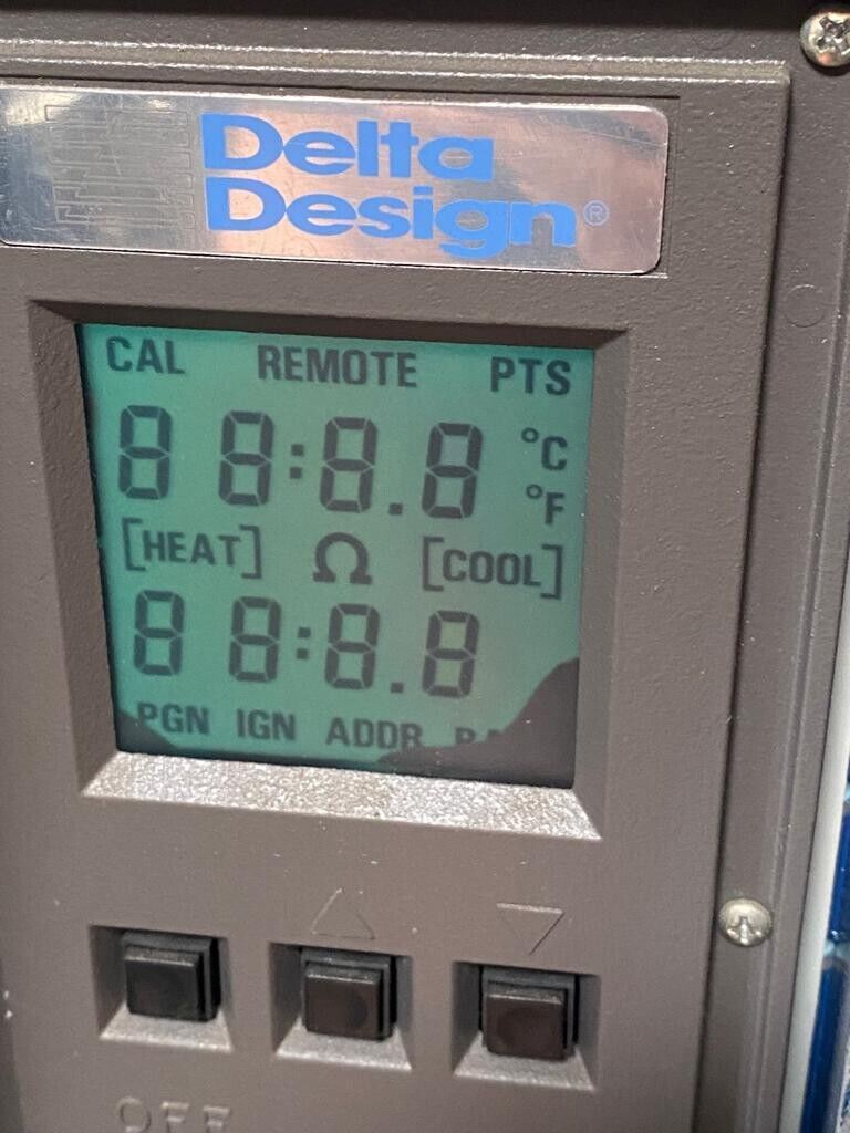Sym-Tek Systems P1612F Furnace Chamber Delta Design 9010 TEMPERATURE C