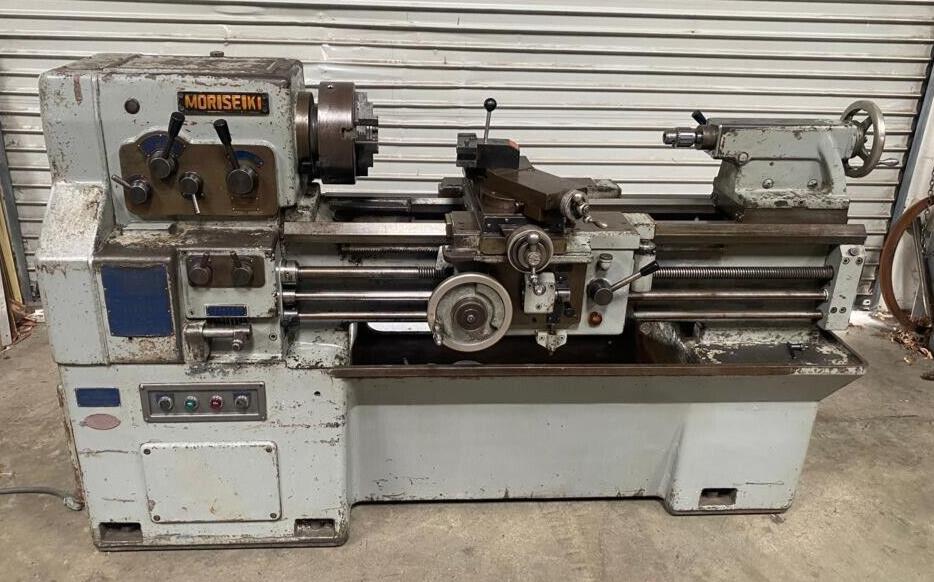16″ x 32″ Mori Seiki Japan ML-850 Engine Lathe 3 Jaw Chuck, KDK, Heavy