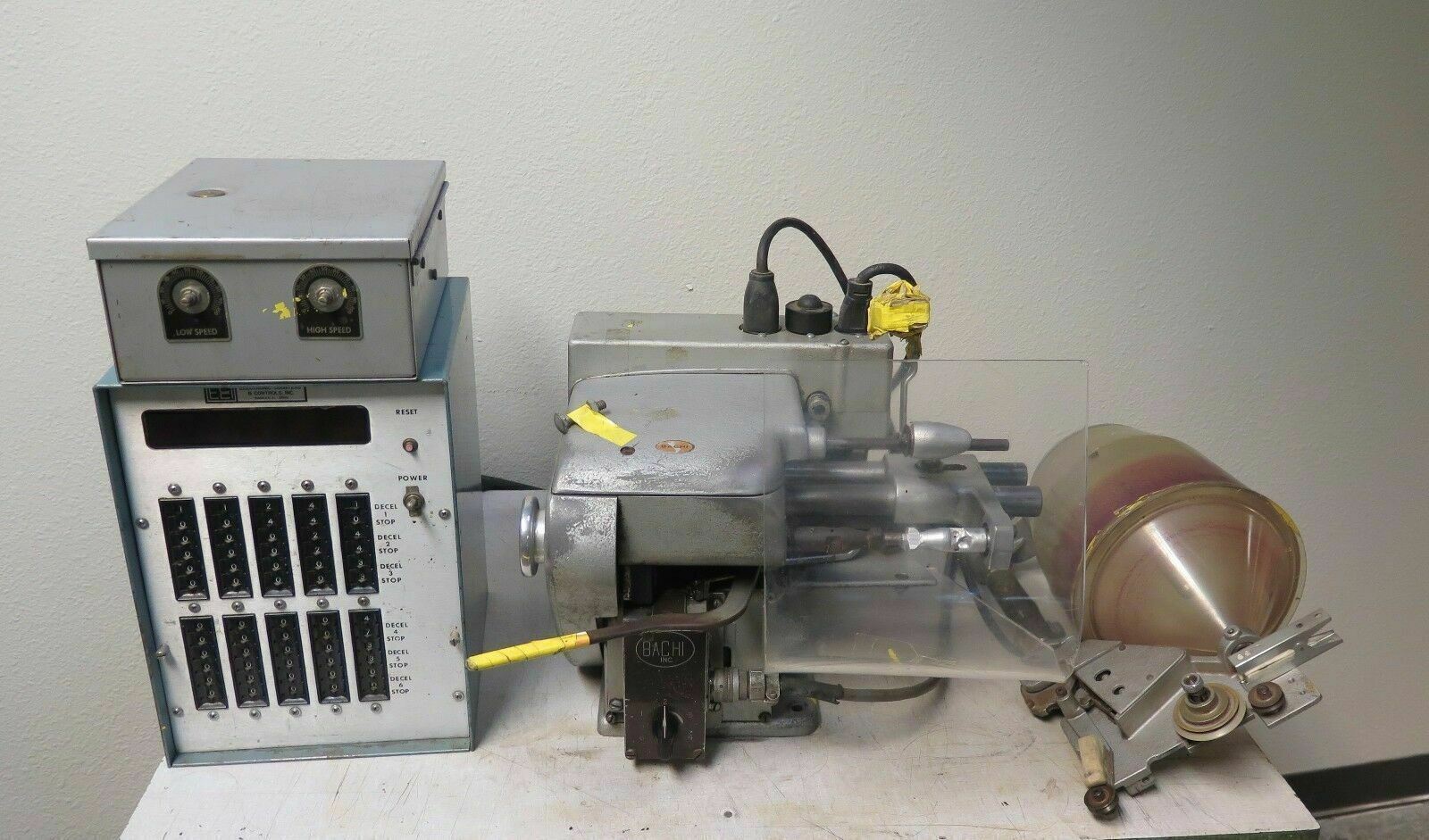 Bachi 115 E/C SCR Coil Winder Winding Machine Tensioner Transformer Mo