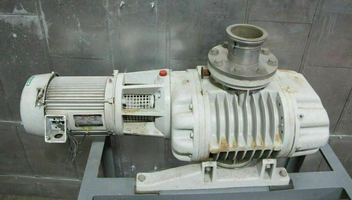 Leybold Heraeus RUVAC WA 1000 Booster Blower Vacuum Pump 5HP Drive Mot