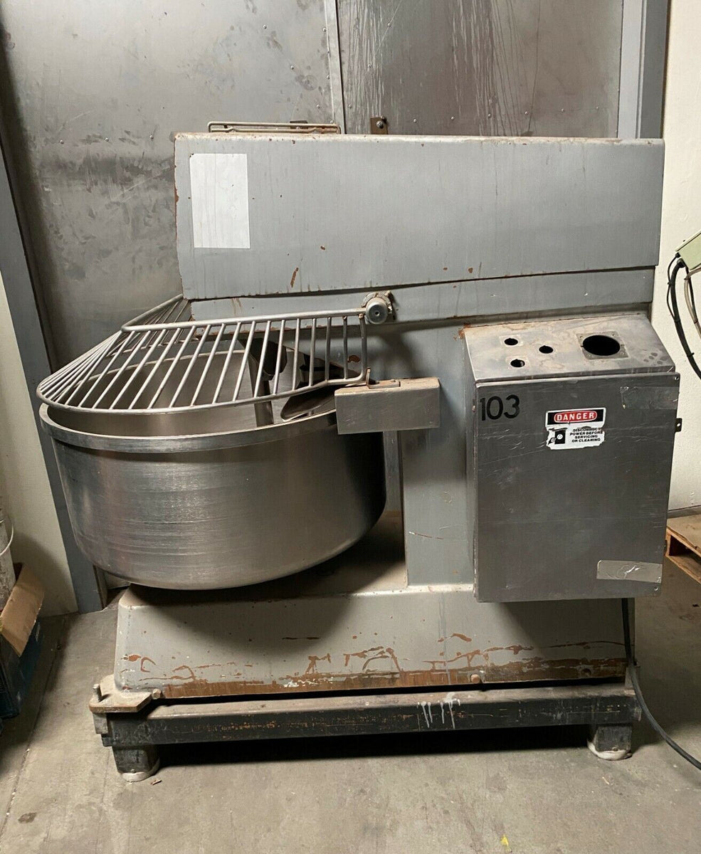 Moline Three Bag Spiral Mixer Heavy Duty Missing Controls