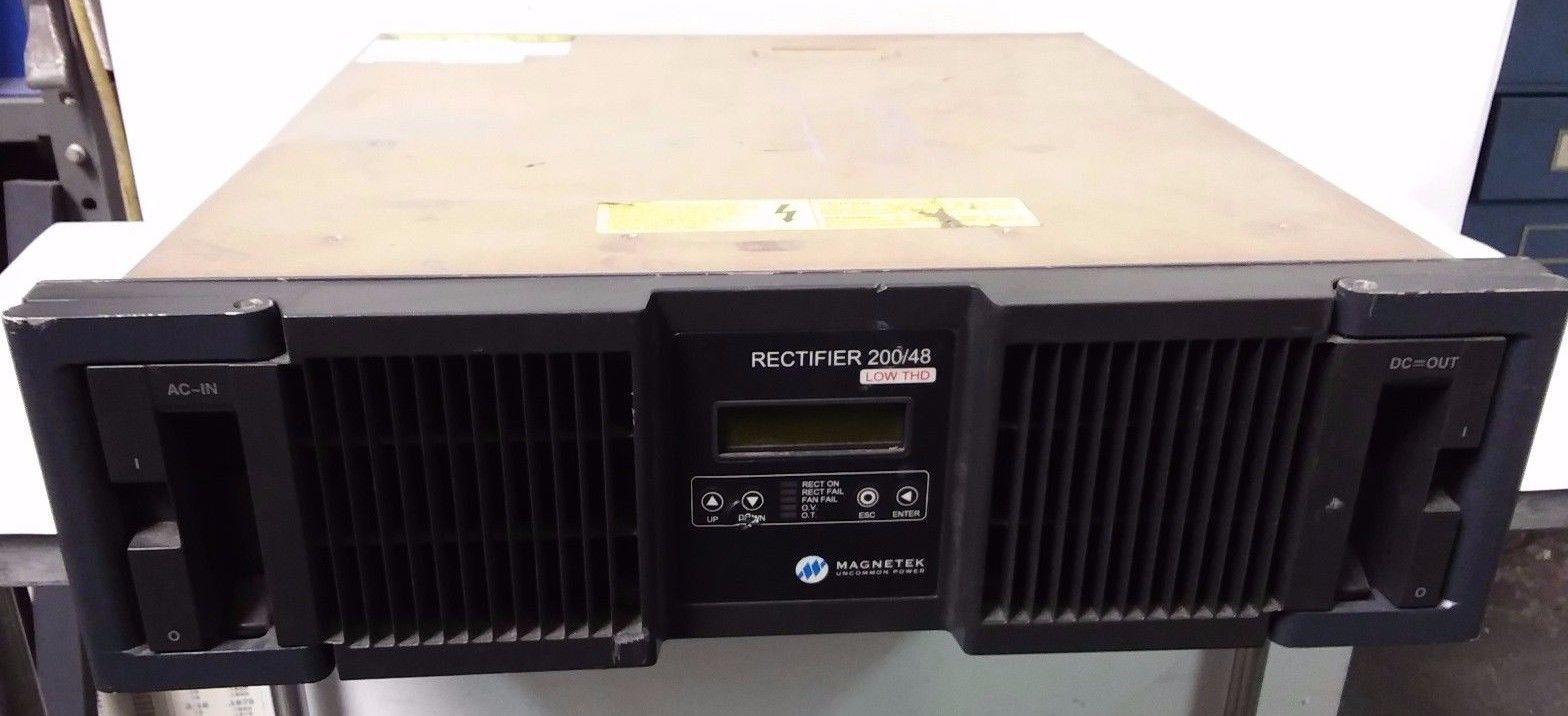 MAGNETEK UNCOMMON POWER Rectifier 200/48