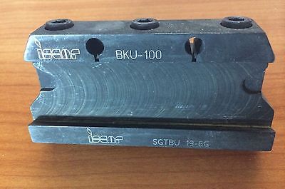 ISCAR SGTBU 19 6G BKU 100 Self Grip Tool Holder Carbide Lathe Grooving