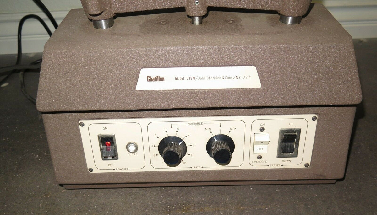 Chatillon Model UTSM 500 Lbs Motorized Test Stand Tensile Compression